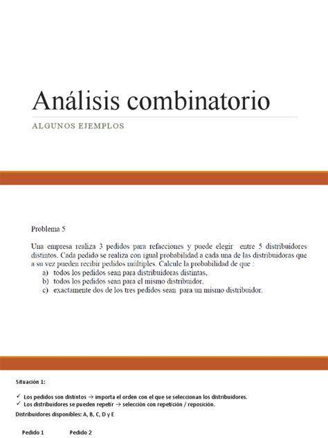 análisis combinatorio algunas ideas pdf matemáticas combinatoria