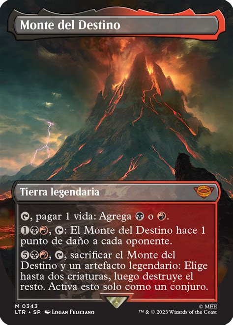 El Señor de los Anillos relatos de la Tierra Media Magic The Gathering