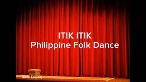 ITIK ITIK Philippine Folk Dance YouTube