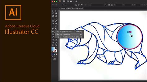 Adobe Illustrator Fill Color Paint Bucket Tool Youtube