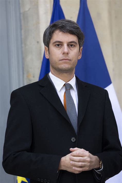 Photo Le Premier Ministre Gabriel Attal Passation De Pouvoir Au