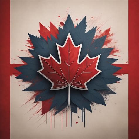 Premium Photo Canada Flag Illustration