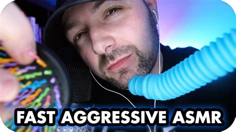 ASMR 10 Intense Fast Aggressive Scratching Triggers YouTube