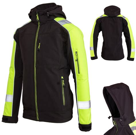 KURTKA ROBOCZA SOFTSHELL Bluza Robocza WODOODPORNA Ciepła ODBLASKOWA
