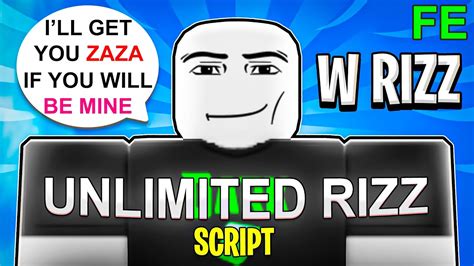 Roblox Fe Script Showcase Rizz Gui YouTube