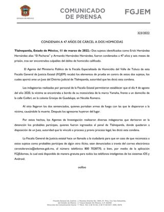 Comunicado 323 2022 PDF