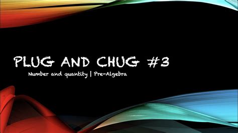 plug and chug method part 3 find or given a point tasc math youtube