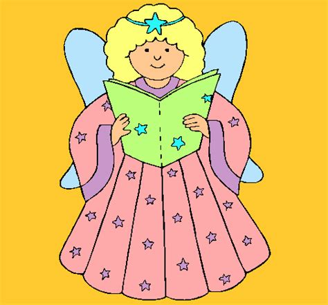 Dibujo de Hada pintado por Michelle en Dibujos net el día 19 10 10 a