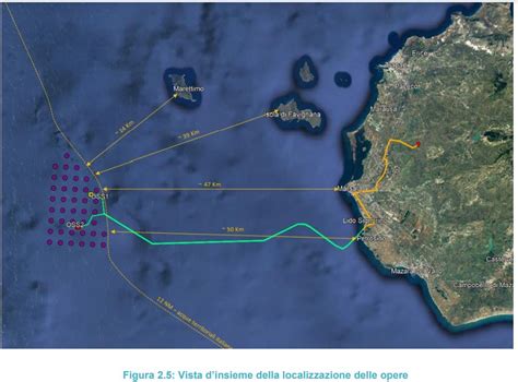 Parco Eolico Off Shore Di Fronte Alle Coste Trapanesi Chiesta La