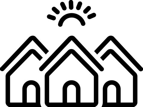 Line Icon For Housing 14065494 Vector Art At Vecteezy
