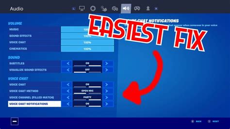 How To Fix Voice Chat In Fortnite Easy And Quick Working Youtube