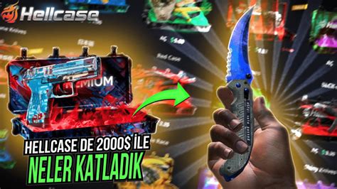 HELLCASE DE 2000 İLE NELER KATLADIK CSGO KASA AÇILIMI PROMO CODE