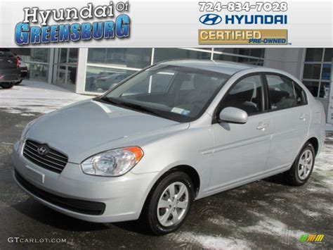 Platinum Silver Hyundai Accent Gls Door Photo