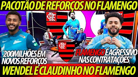 COMENTARISTA RASGA ELOGIOS AO FLAMENGO FLAMENGO ESTÁ MONTANDO UM