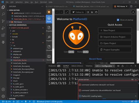 vscode platformio stm32 esp32 arduino esp32 platformio csdn博客