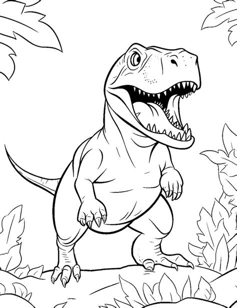 25 T Rex Coloring Pages Free Printable Sheets Dinosaur Coloring