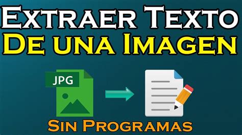 Cómo puedo extraer texto de una imagen en línea