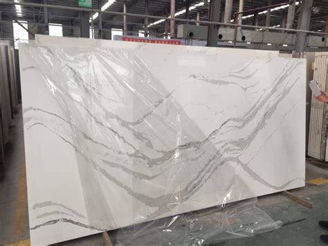 Quartz Stone Artificial Stones Calacatta White Quartz Slabs