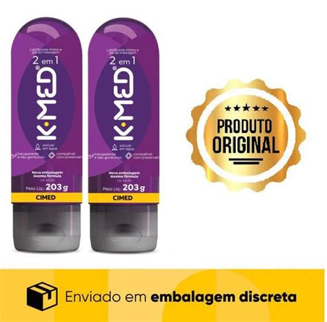 Kit Unidades Kmed Em Gel Lubrificante Ntimo G Cimed Cimed