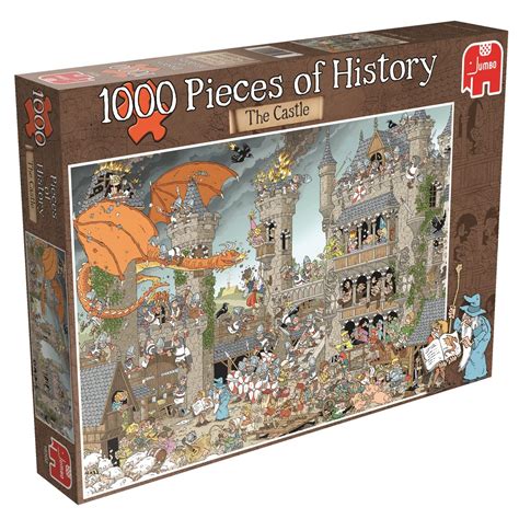 Pieces Of History The Castle Jigsaw Puzzle Piece Toptoy