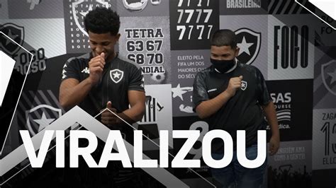 Torcedor Que Viralizou Na Internet Conhece Elenco Do Botafogo YouTube