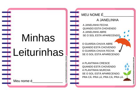 Textinhos Para Leitura Alfabetiza O Cantinho Ensinar