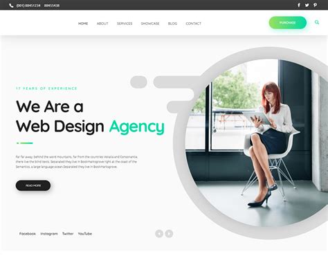 Agency Website Design Behance