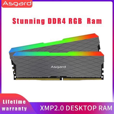 Asgard Loki W2 RGB RAM 8GBx2 16gb 32gb 3200MHz PC4 25600 DDR4 DIMM