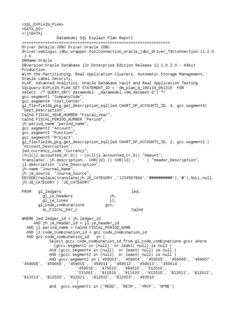 explain plan pdf oracle database database index