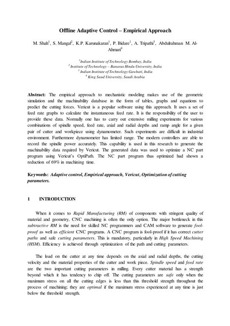 pdf offline adaptive control empirical approach