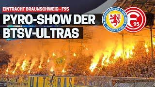 Eintracht Braunschweig PYRO SHOW zu Hause gegen Fortuna Düsseldorf 20