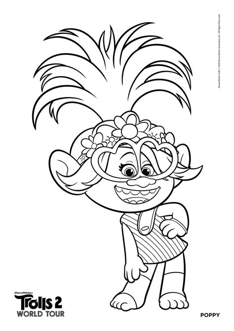 Para Colorir Trolls Modo Brincar Entenda Porque Brincar T O