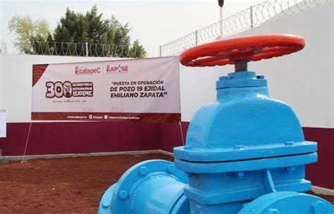 Gobierno De Ecatepec Perfora Pozos De Agua Durante La Pandemia De