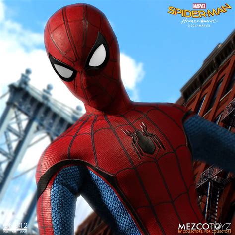 Mezco One 12 Collective Spider Man Homecoming 4ColorHeroes