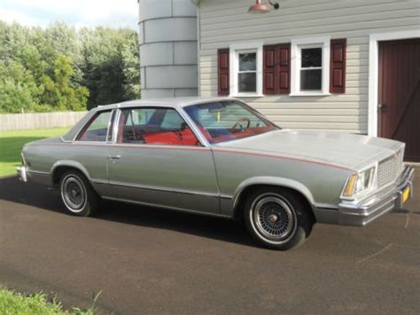 Purchase Used 1978 Chevrolet Malibu Classic Landau Coupe 2 Door 5 0L In