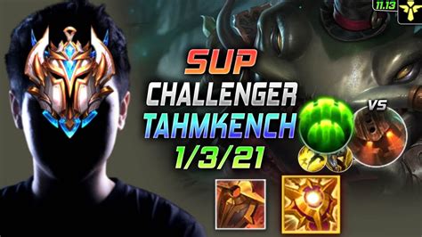 Challenger Tahm Kench Support Vs Nautilus
