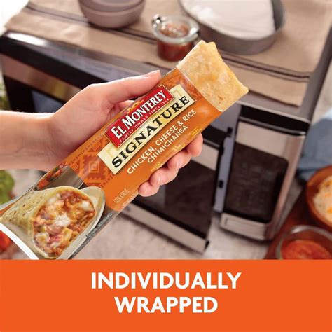 El Monterey Signature Single Serve Chicken Cheese Rice