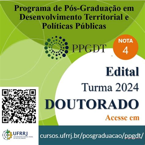 RETIFICAÇÃO DO EDITAL DO PROCESSO SELETIVO PARA O DOUTORADO EDITAL no