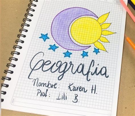 Portadas De Geograf A Dise Os Bonitos Ideas F Ciles Y Dibujos