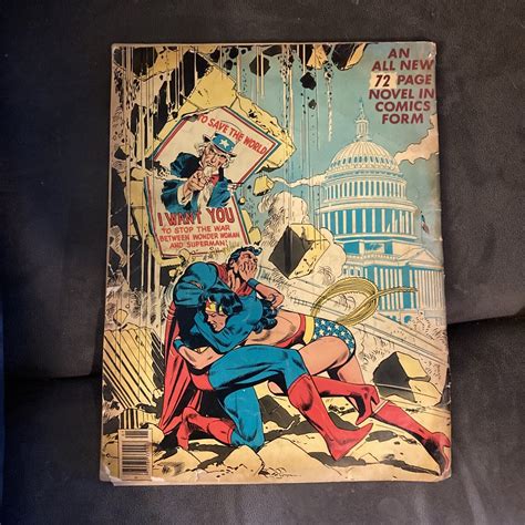 Mavin SUPERMAN Vs WONDER WOMAN C 54 DC Collectors Edition Treasury