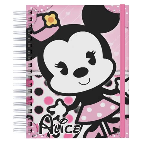 Agenda MINNIE BABY ROSA Dedicarte Artesanato