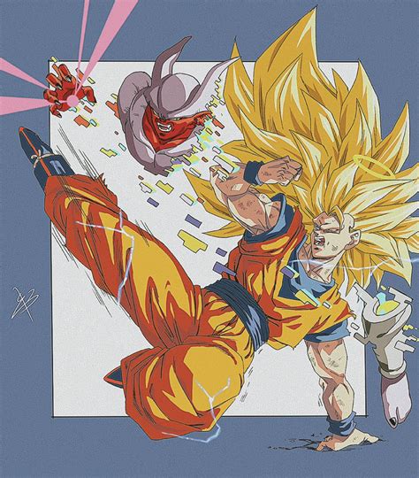Son Goku And Janemba Dragon Ball And More Drawn By Reeya Danbooru