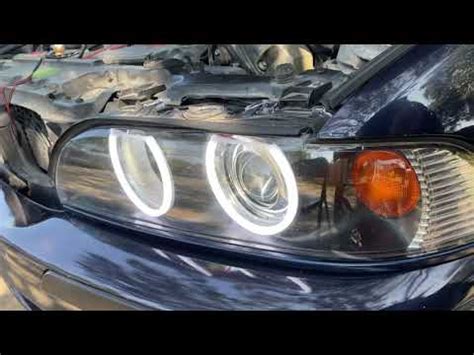 E39 540 Cotton Angel Eyes Install YouTube