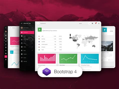 Material Dashboard Pro By Creative Tim Premium Bootstrap Admin Template