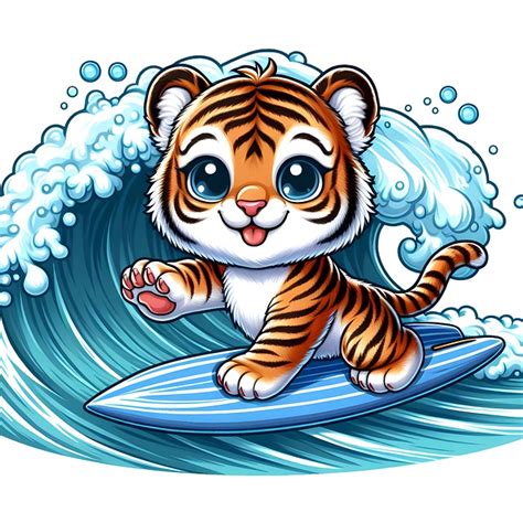 Ai Generiert Surfen Katze Kostenloses Bild Auf Pixabay Pixabay