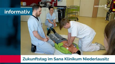 Zukunftstag Im Sana Klinikum Niederlausitz YouTube