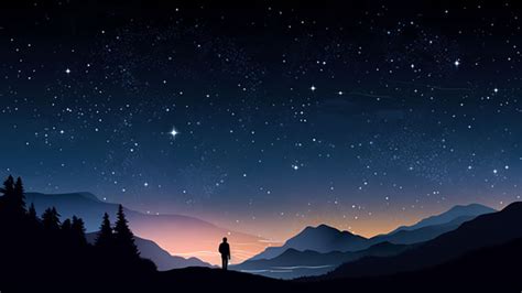 Indiansinkuwait A Starry Night Sky