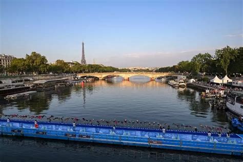 JO de Paris 2024 une nouvelle épreuve test de natation dans la Seine