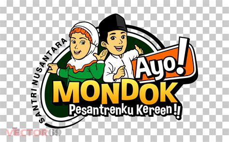 Detail Logo Santri Keren Koleksi Nomer