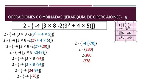 Jerarquia De Operaciones Ejercicios